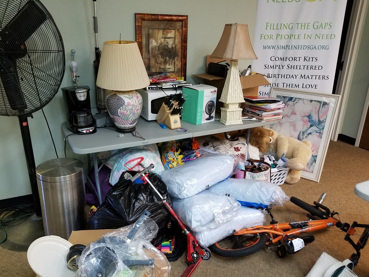 Come to our next donation drive Sat., May 20! – Simple Needs GA